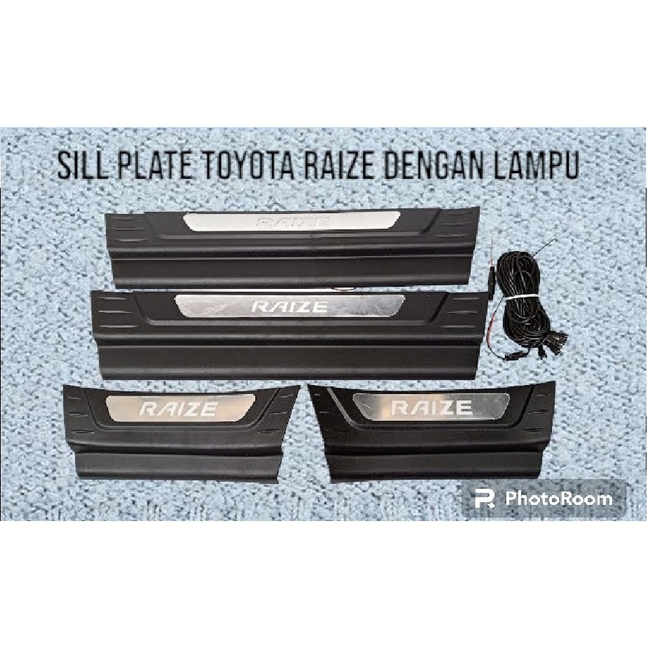 Toyota Raize side Sill plate/ car door protector panel/ side seal plate ...