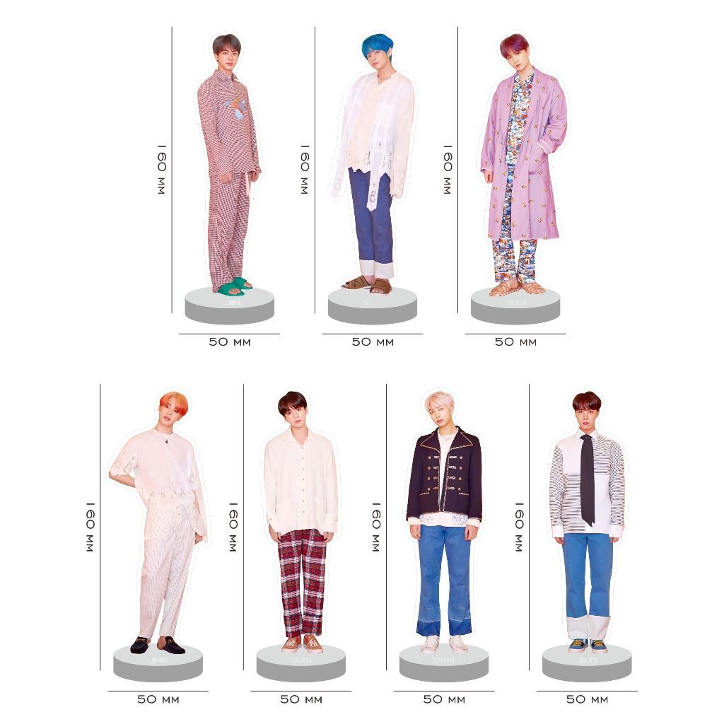 Bts PERSONA STANDEE FIGURE KPOP BOYBAND BANGTAN SONYEODAN | Shopee ...