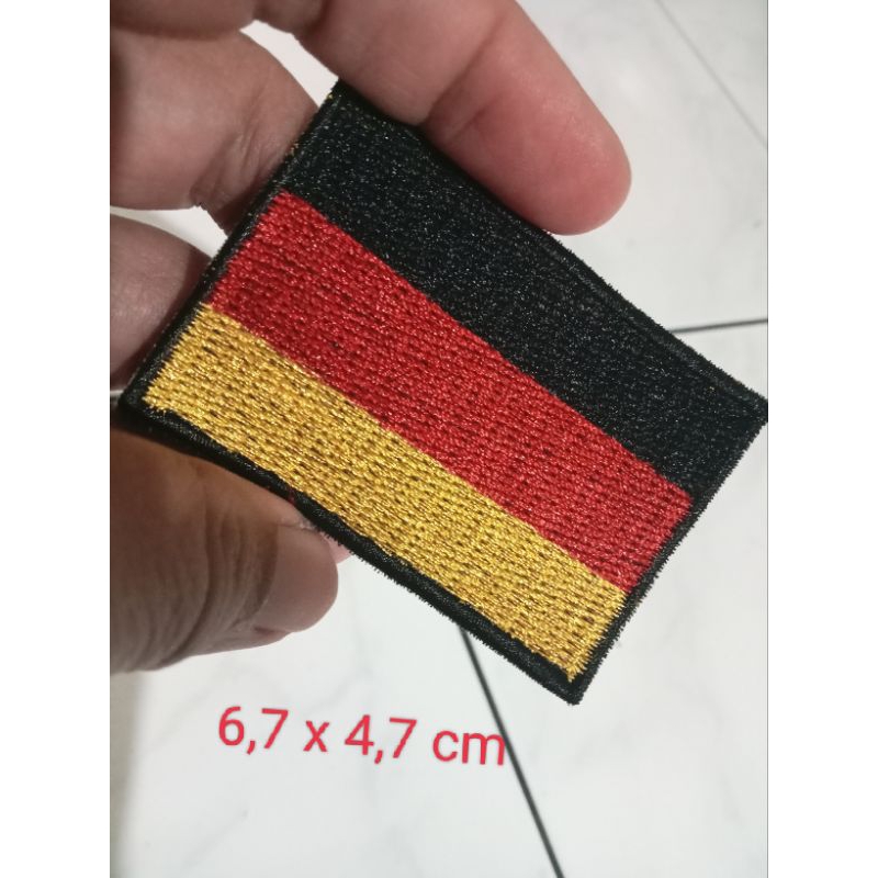 German flag embroidery Patch fashion accessories | Shopee Philippines