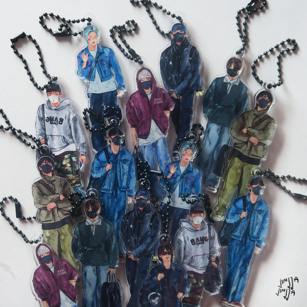 Skz keychain series (JinjjaJinjja) | Shopee Philippines