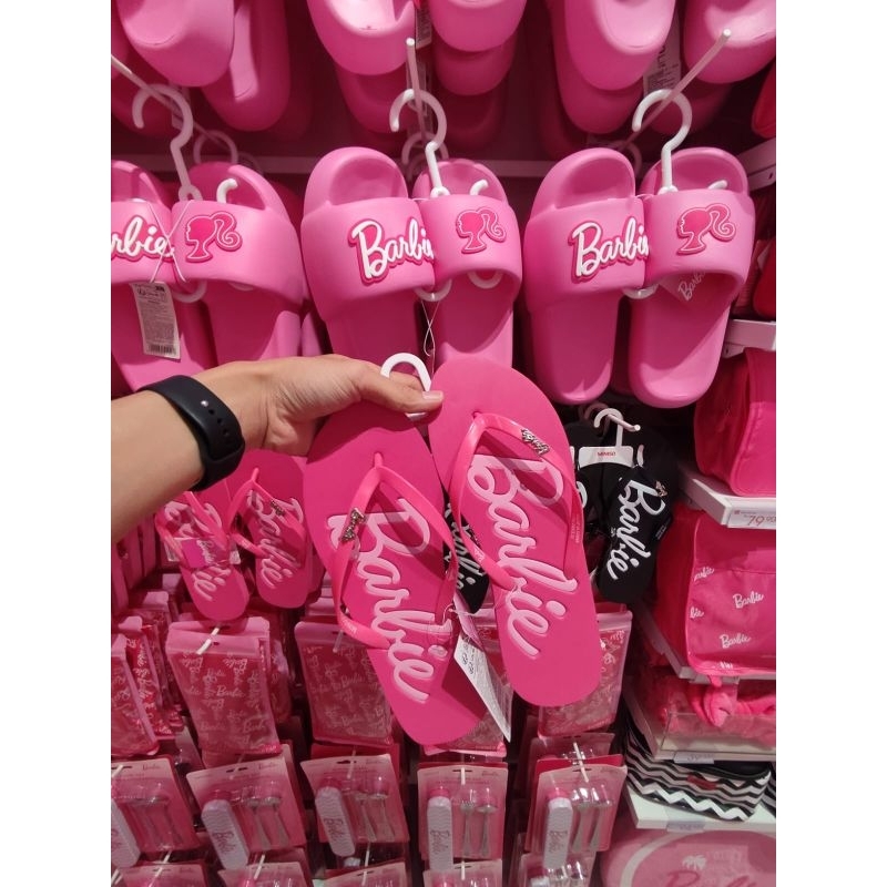 Miniso SERIES BARBIE FLIP FLOP (FLOPS) | Shopee Philippines