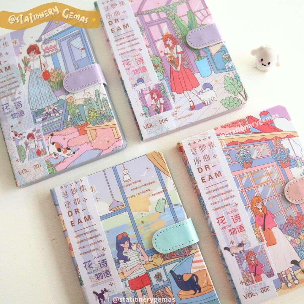 [Gold] Cute Magnetic Diary Book | Shopee Philippines