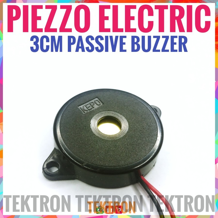 Piezzo PASSIVE BUZZER D 3.4cm H 8mm 34mm PIEZO 3cm PASSIVE | Shopee ...