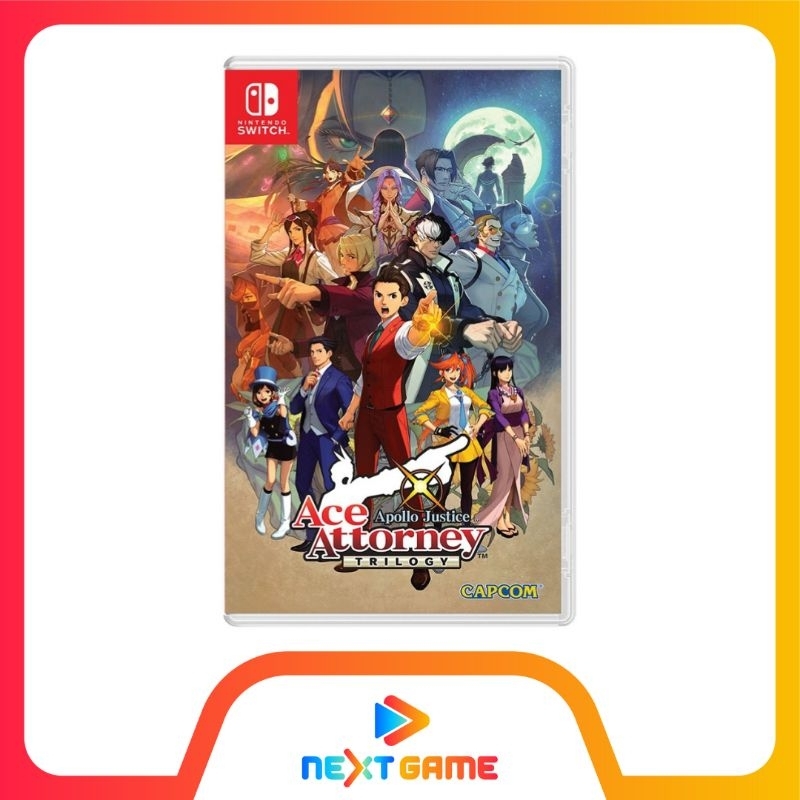 Nintendo Switch Apollo Justice Ace Attorney Trilogy | Shopee Philippines