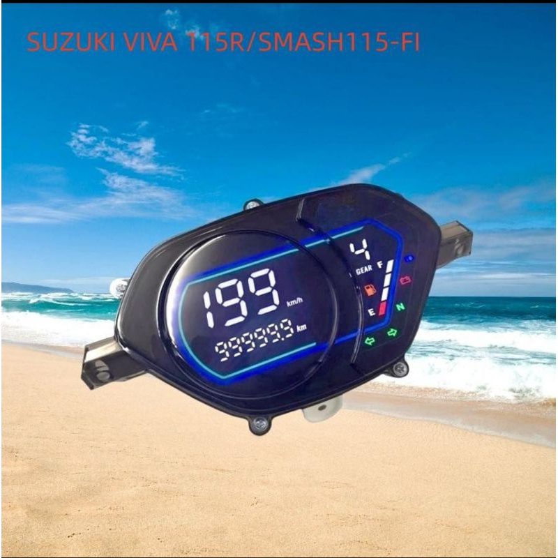 Suzuki smash 115 fi digital speedometer | Shopee Philippines