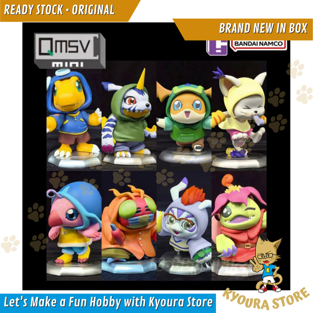 Bandai NAMCO BNFIGURE Q Digimon Adventure Costume Figure Vol 3 Agumon ...