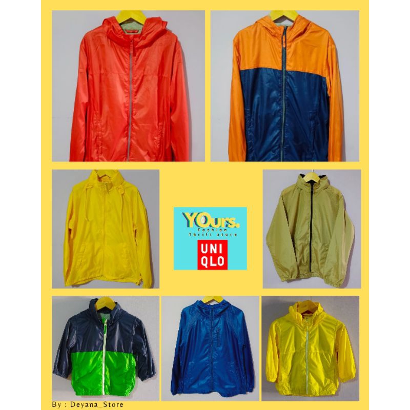 Uniqlo Kids RUNNING Jacket | Shopee Philippines