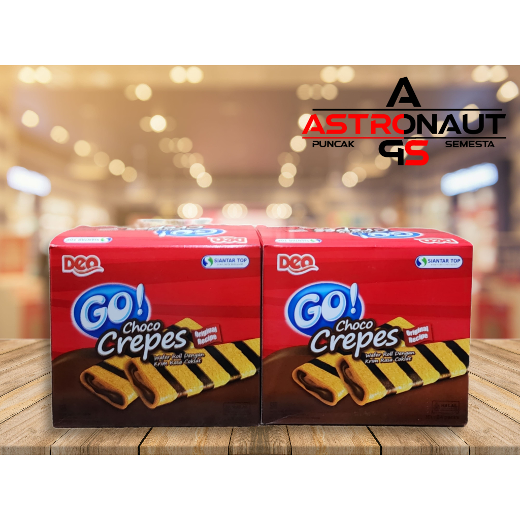 Wafer GO CHOCO CREPES Box contains 24 Pcs | Shopee Philippines