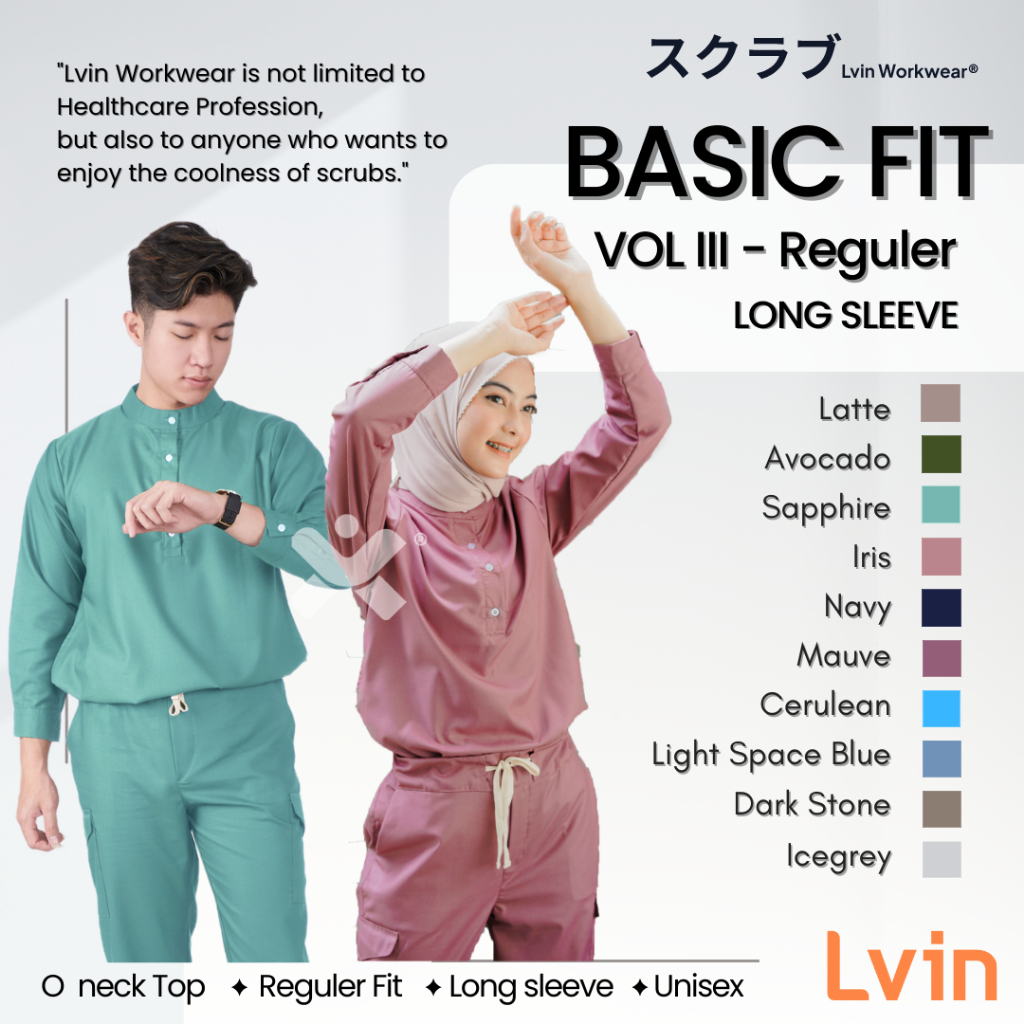 Lvin ] Vol III - O Neck Collar - SCRUB MEDICAL SCRUB SUIT DOCTOR'S ...
