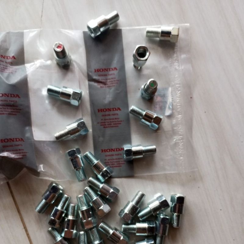 Original honda adv scoopy pcx vario rear view mirror connection bolt ...