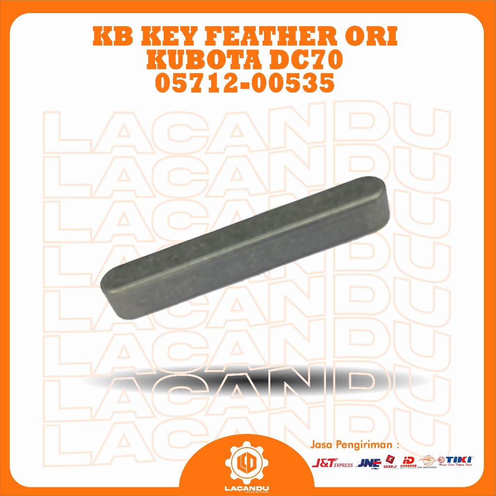 KB KEY FEATHER ORI KUBOTA DC70 05712-00535 for COMBINE HARVESTER ...