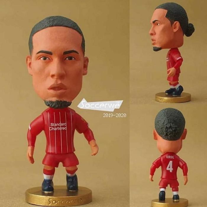 Soccerwe Soccer Action Figure Virgil Van Dijk Liverpool 4 | Shopee ...