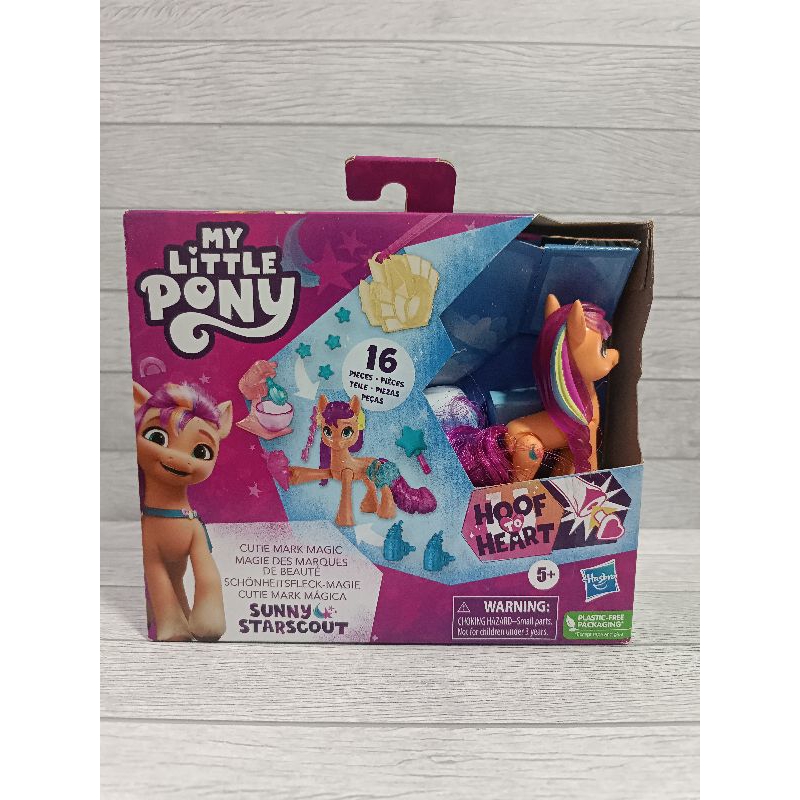 Hasbro My Little Pony Cutie Mark Magic Figure Set - Sunny Starscout ...