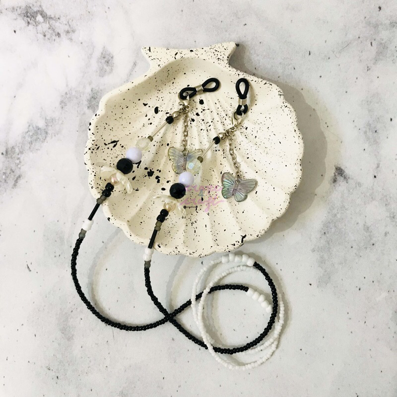 Glasses Chain Strap Mask Beads ButterFly Beads (2in1) - CRAVE FOR CRAFT ...