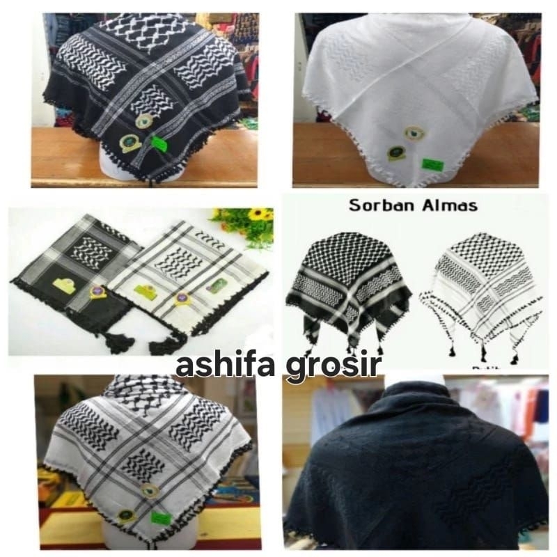 Plain Rectangular Almas Turban and Complete Mix of Color Variants ...