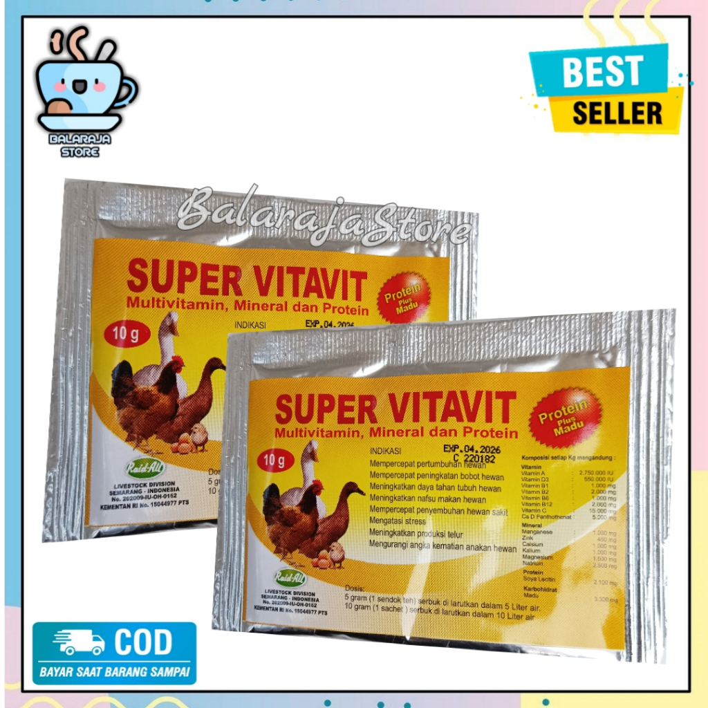 Super VITAVIT - Chicken Duck Protein Mineral Multivitamin Vitamin ...