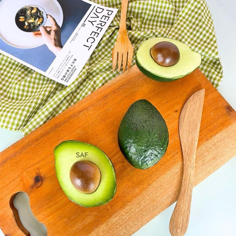 Artificial Avocado Photo Prop Decoration - Fake Avocado Fruit | Shopee ...