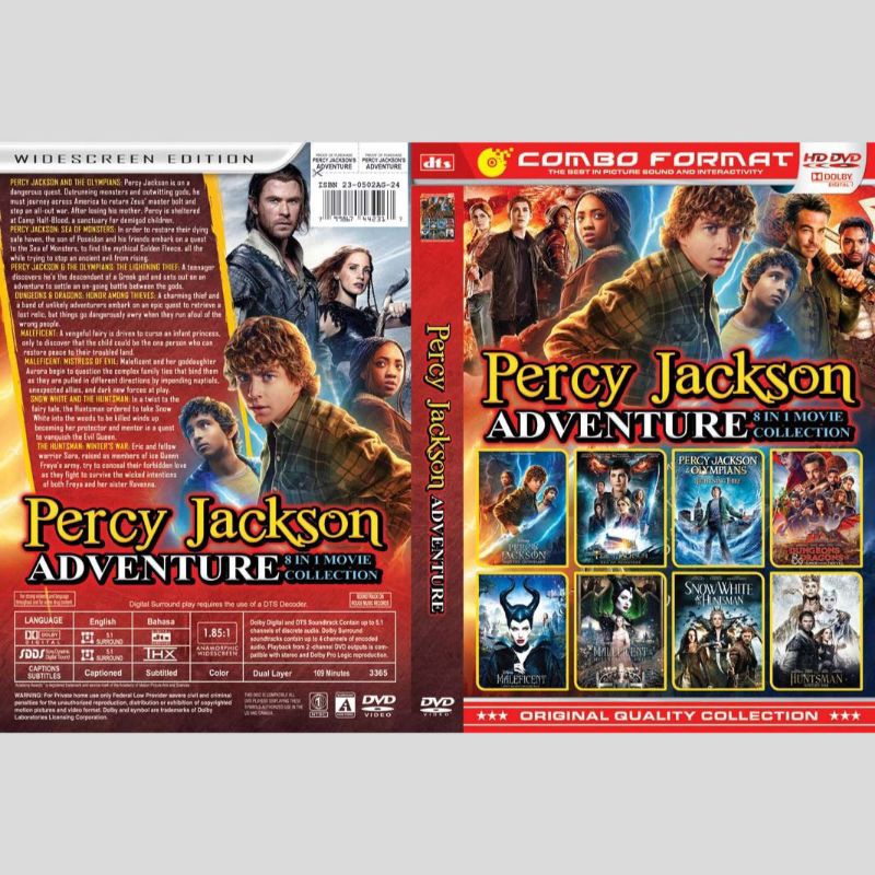 Percy Jackson Adventure Film Collection Cassette | Shopee Philippines