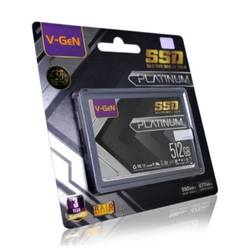 SSD Solid State Driver V-GeN 512GB SATA 3 PLATINUM | Shopee Philippines