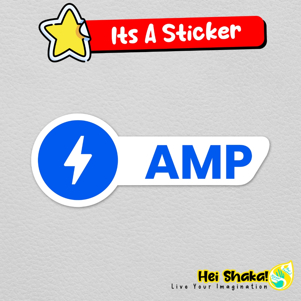 Amp Sticker Programmer Developer Coding Vinyl Waterproof Sticker ...