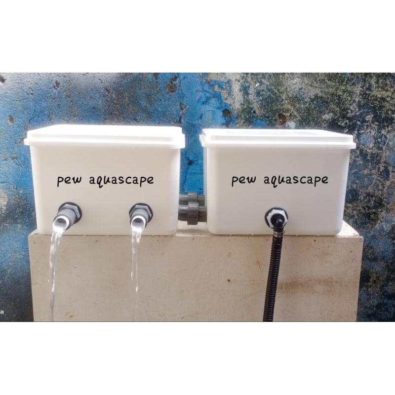 Koi fish pond filter box trickle fish pond filter aquarium filter box ...