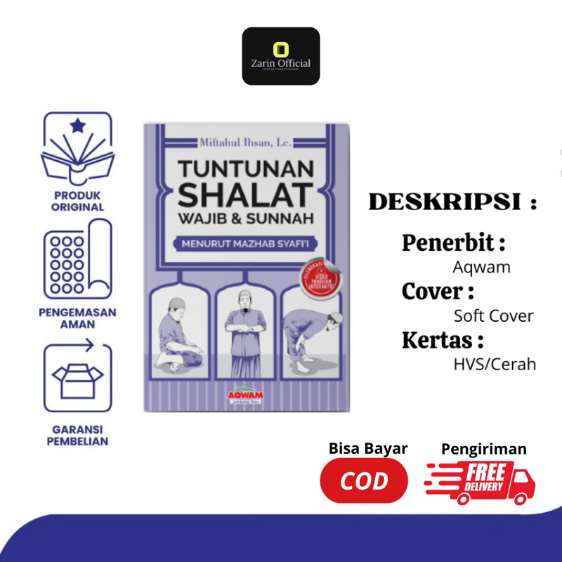 Mandatory Prayer Guide & Sunnah According To The Syafi'i School With ...