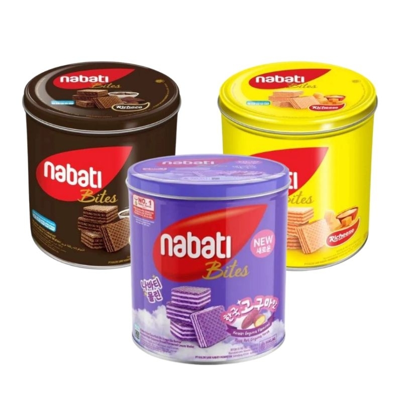 (EXP Nov 2025 - JANUARY 2026) Nabati Richeese Bites Can 287gram ...