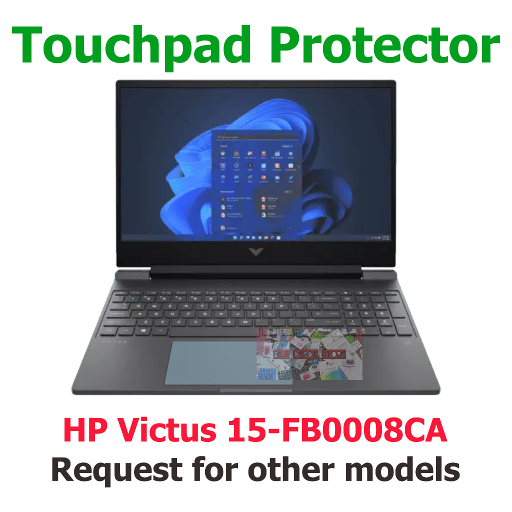 Touchpad Protector HP Victus 15-FB0008CA Gaming | Shopee Philippines