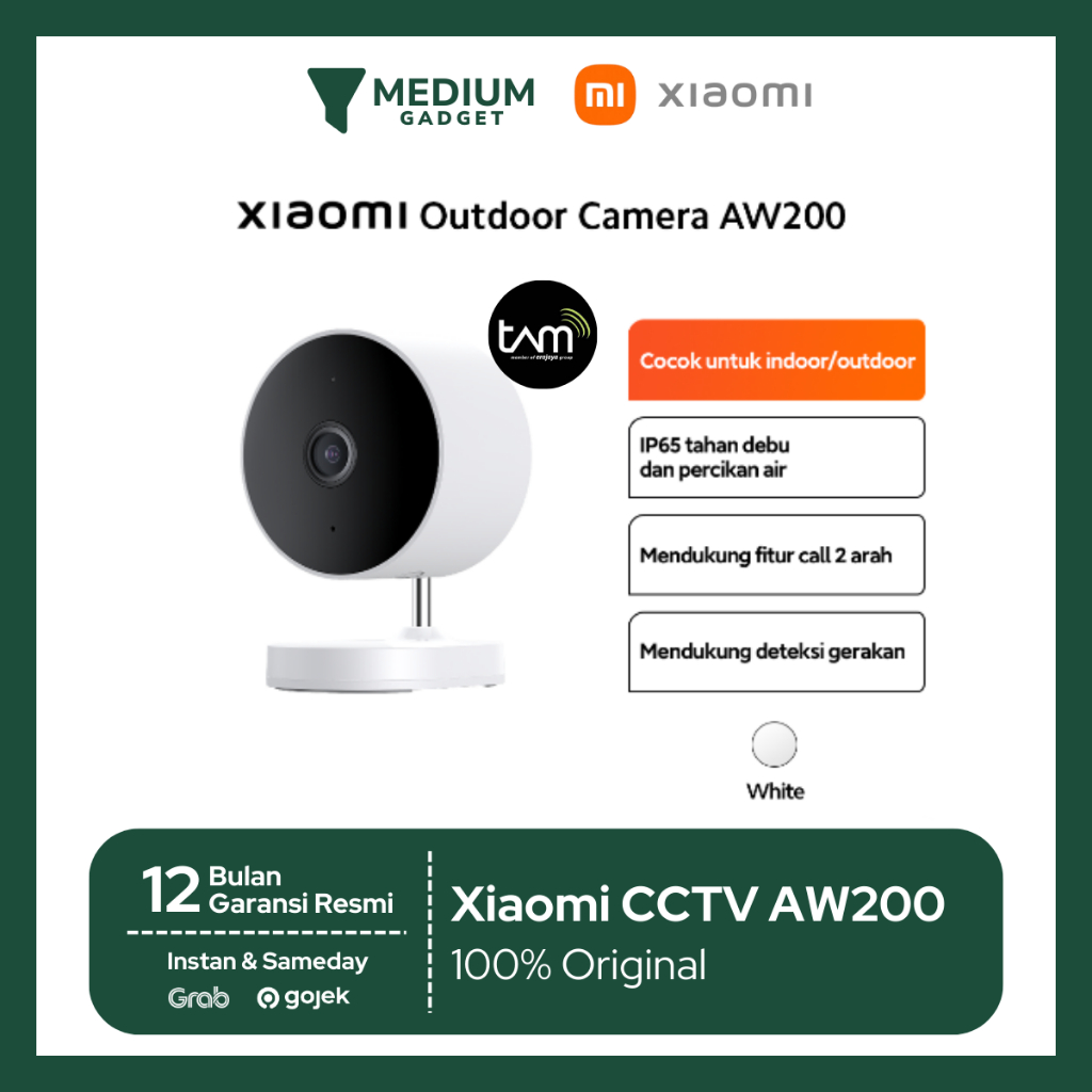 Xiaomi CCTV Outdoor Camera AW200 1080p Indoor And Outdoor | Shopee ...