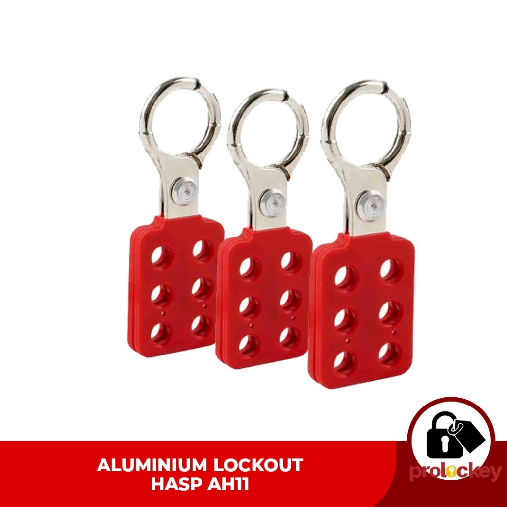 Loto Lockout Hasp PROLOCKEY AH11 Aluminum Lockout Hasp Padlock | Shopee ...