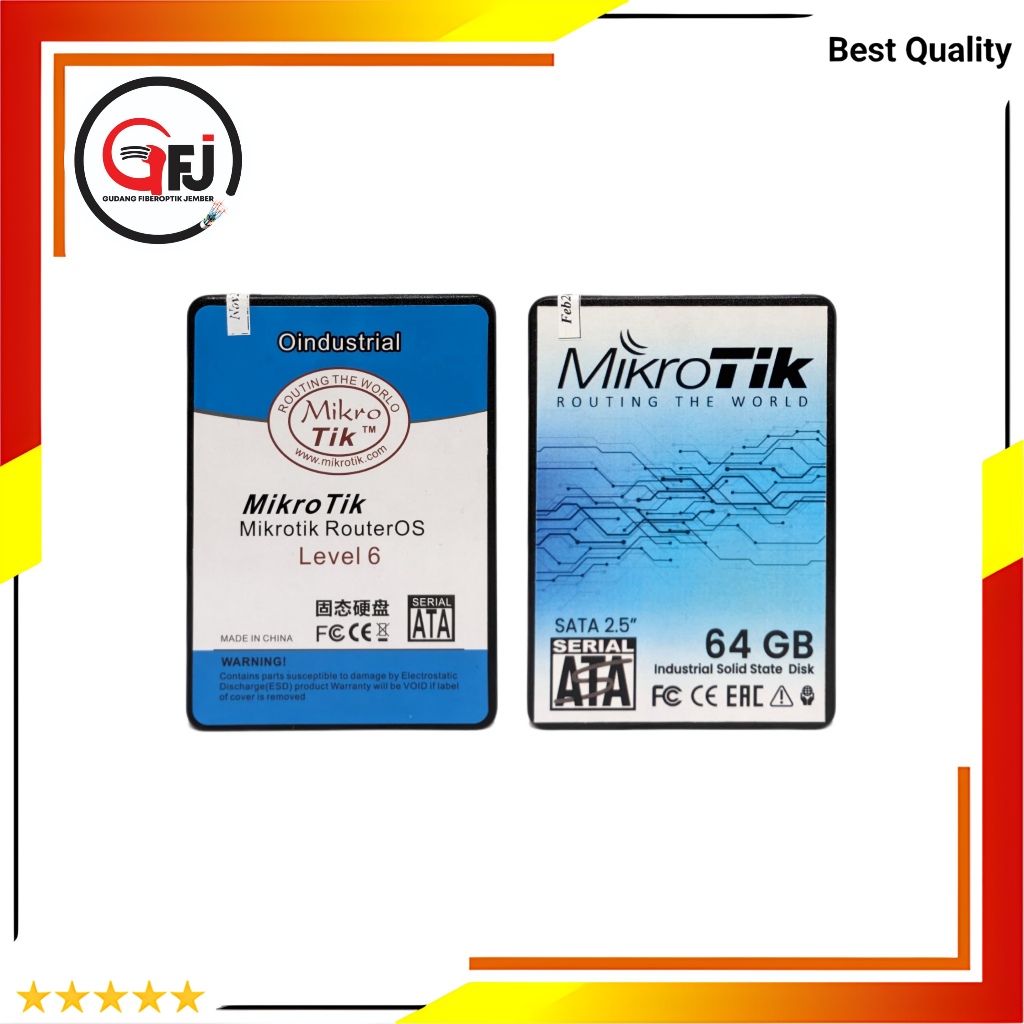 SSD MIKROTIK 64GB LEVEL 6 SATA 2.5 | Shopee Philippines