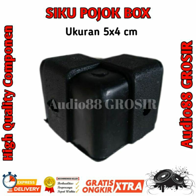 SIKU PLASTIC SOUND SYSTEM BOX CORNER ELbow Speaker Box | Shopee Philippines