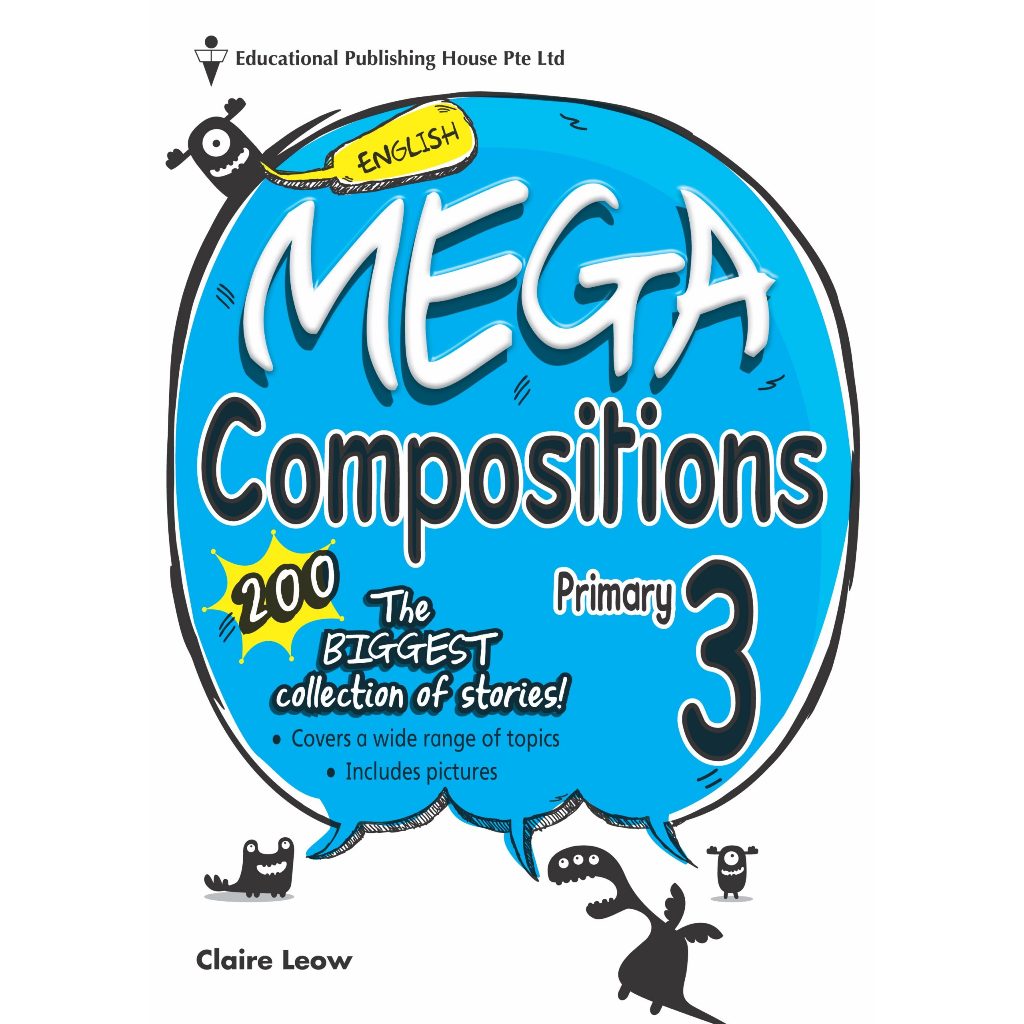 English Mega Compositions - Primary 3 | Practice book author English ...