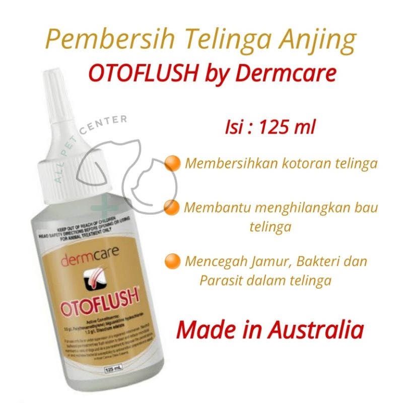 Otoflush Dog Ear Cleaner by Dermcare Same As virbac Epi Otic Made in ...