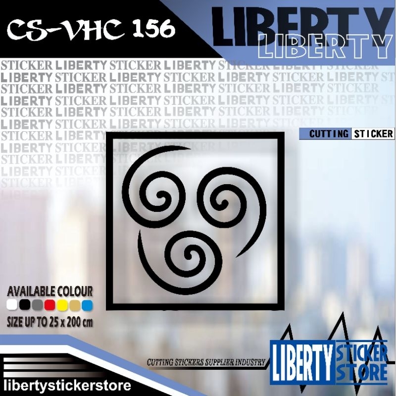 Avatar cutting sticker air element | Air element cutting stickers | Air ...