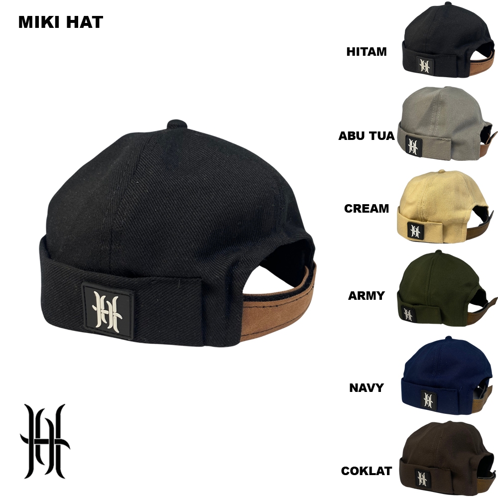 Hatred Alive Adult Mikihat Peci Hat Rubber Logo Original Distro PREMIUM ...