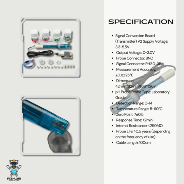 Dfrobot Gravity Analog pH Sensor pH Meter Kit V2 | Shopee Philippines Dfrobot Gravity Analog pH Sensor pH Meter Kit V2 | Shopee Philippines