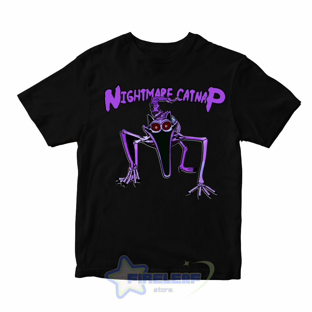 Nightmare CATNAP SMILLING CRITTERS Children's T-Shirt Top | Shopee ...