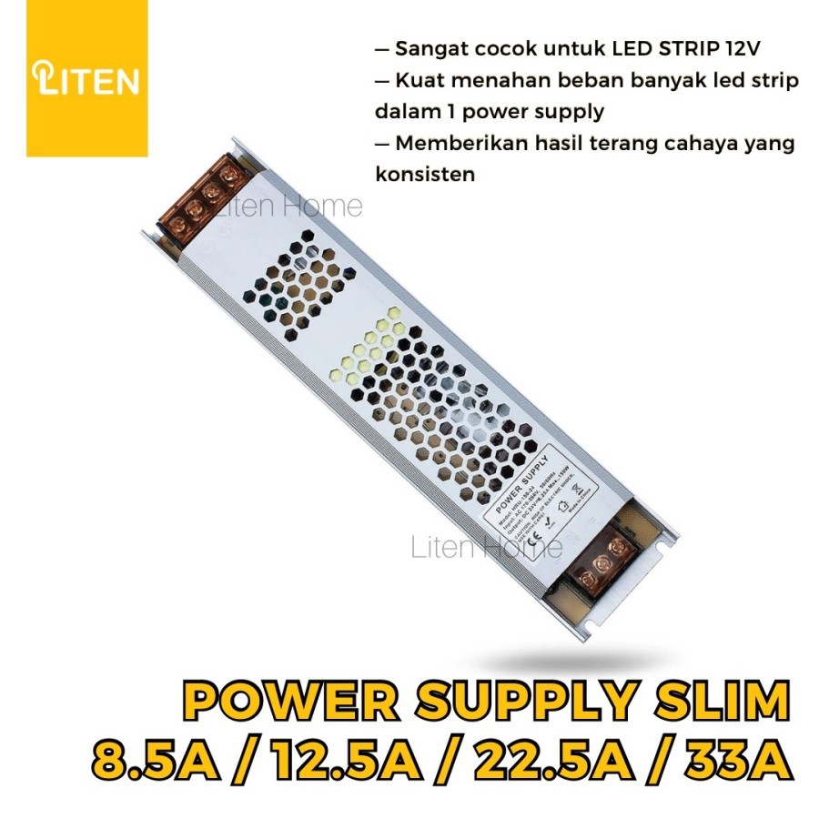 Power Supply / Transformer / LED STRIP Light Adapter 12V 8A 12A 25A 33A 400W | Shopee Philippines