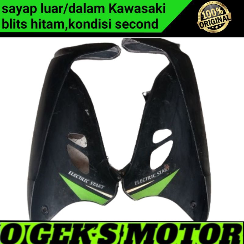 KAWASAKI R/L wing cover blitskawasaki | Shopee Philippines