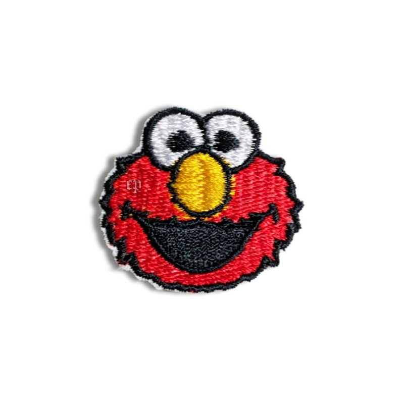 Clothes Patch - Mr Elmo Character Embroidered Patch | Shopee Philippines