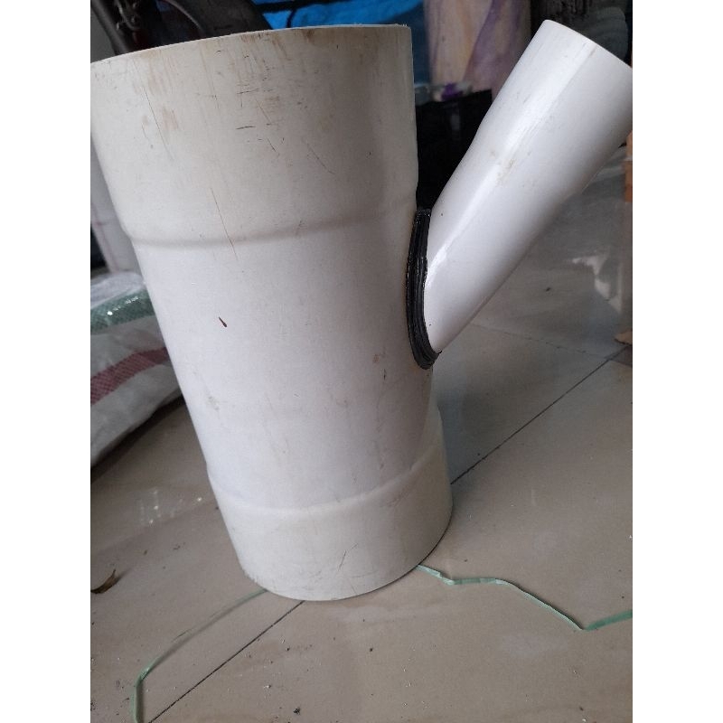 Pipe connection y 6x4 pvc fittings 6 to 4 inc | Shopee Philippines