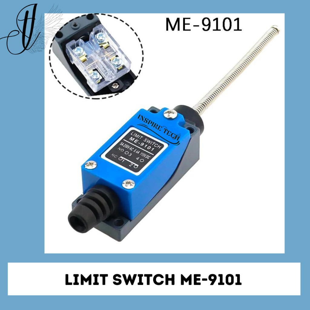 LIMIT SWITCH ME-9101 Momentary Roller Switch 5A 250V AC0.4A 115V.DC | Shopee Philippines