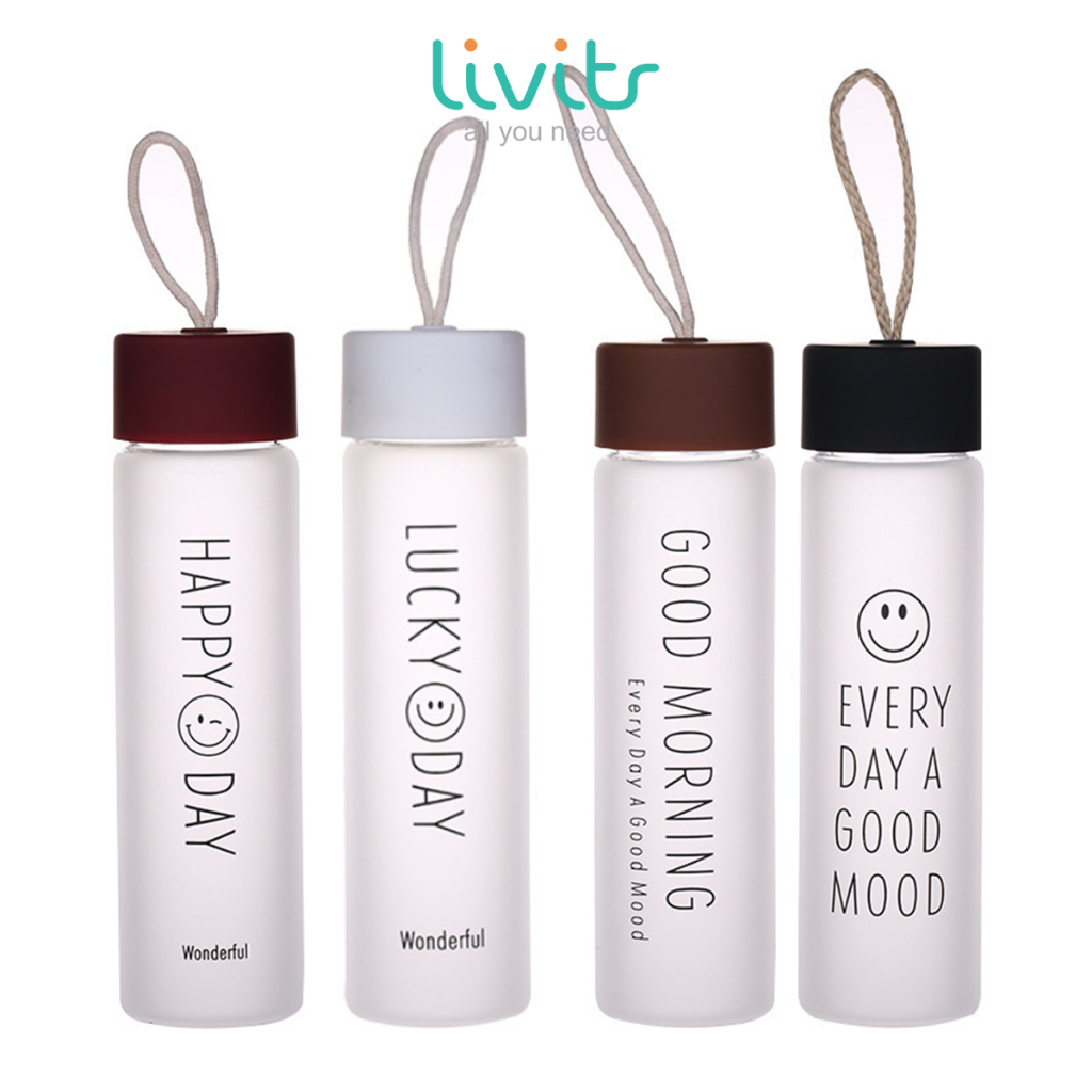 Lucky Day / Good Morning / Happy Day / Tumblr Drinking Bottle Simple ...