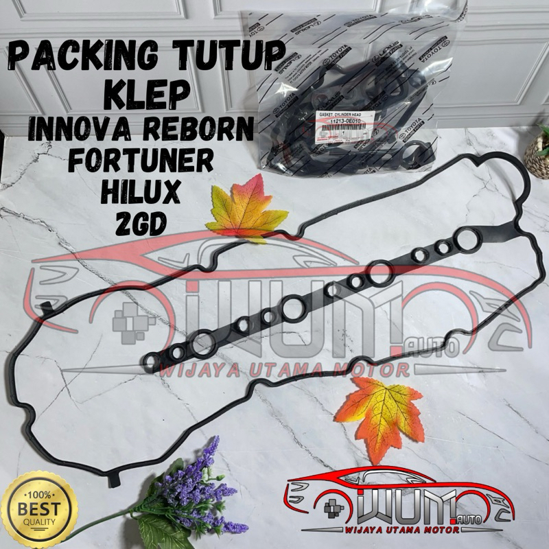 Gasket COVER PACKING Rubber Valve COVER INNOVA REBORN FORTUNER HILUX ...