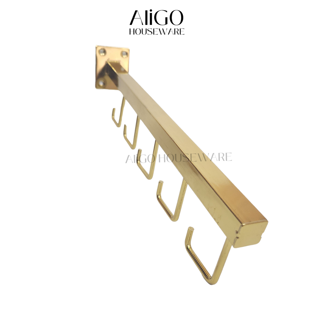 Aligo Flute J Wall Premium Gold Mirror (STGKJ) | Shopee Philippines