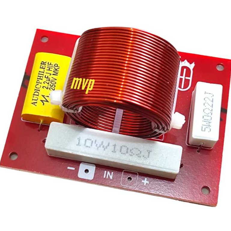 1 WAY Crossover Kit 1 way crossover Tweeter | Shopee Philippines