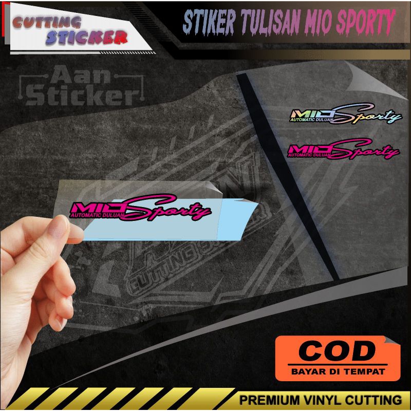Mio sporty writing sticker cutting sticker | Shopee Philippines