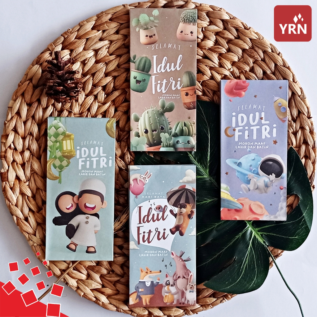 Eid Envelopes 2024 Unique Eid Al-Fitr Contents 10pcs Long Size Cute ...