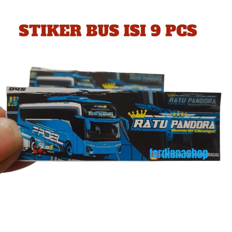 Basuri viral bus stickers contain 9 sheets | Shopee Philippines